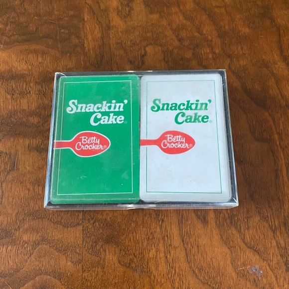 Betty Crocker | Games | Betty Crocker Snackin Cake Playing Cards Set Of ...